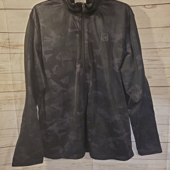 And1 | Jackets & Coats | And Black Gray Camo Track Jacket | Poshmark